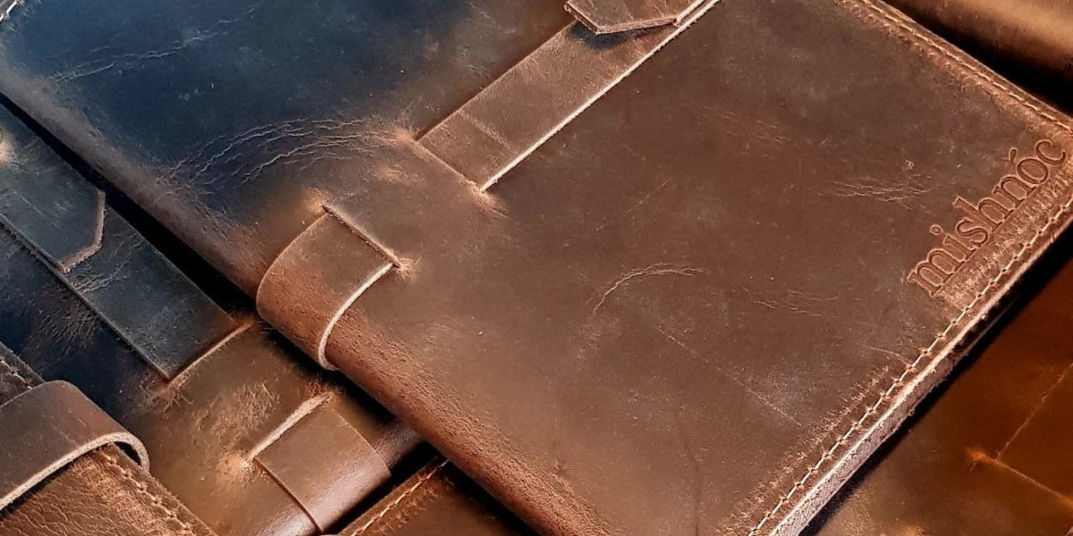 Mishnóc Handcrafted Leather Goods - Handbags, Journals & More